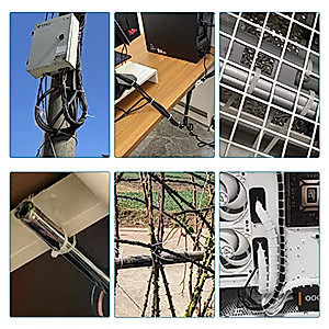 600pcs (100 per color) Small Colored Zip Ties 4 Inch Multi-Color Zip Wire Tie for Deco Mesh Wreath Supplies, Colorful Plastic Ties Yellow, Blue, Red, Green, Pink, Purple Zip Ties