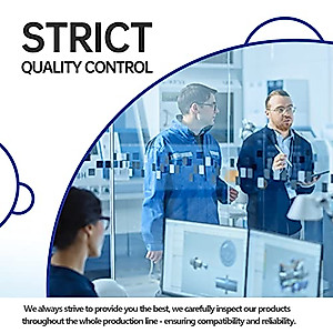 80A Black Toner Cartridges (2-Pack) Compatible 80A CF280A Toner Replacement for HP Pro 400 M401 M401n M401dw M401dn M401dne MFP M425dw MFP M425dn Printer Ink | CF280AD1