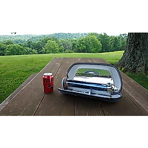 GOSUN Go Portable Camping Stove for 0.9 L Food | Effortless Outdoor Cooking with Fusion Solar Oven | Patented Solar Cooking Technology | Solar Oven Ideal for Hiking & Camping | Silver