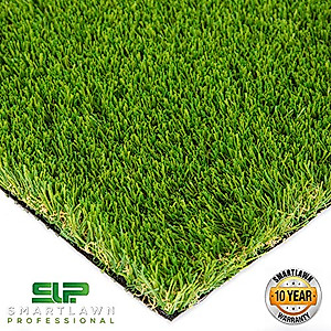 SMARTLAWN PROFESSIONAL Realistic Artificial Grass Rug, 5'X11' Carpets for Indoor and Outdoor Use, 1.25" Pile Height Soft and Lush Natural Looking Synthetic Mats