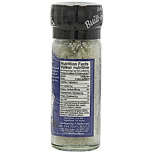 Celtic Sea Salt, Light Grey Grinder, 3 oz White