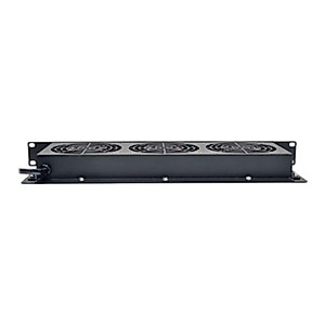 TRIPP LITE Rack Enclosure Server Cabinet 1U Cooling Fan Tray 3 120V High-Performance Fans, 210 CFM SRFAN1U,Black
