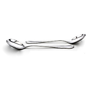 Large Soup Spoons, Large Stainless Steel Restaurant & Hotel Quality Round Soup Spoons, Set of 10