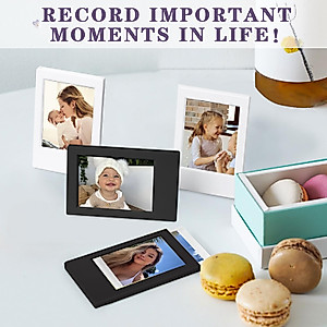 CAIYOULE Mini Picture Frame for Instax Mini 99/12/11/9/8/7+/EVO 3'' Film-Classic Polaroid 2x3 Photo Frame (10 Pack)