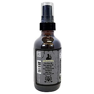 Grave Before Shave™ Gentlemen's Blend Beard Oil (Bourbon/Sandal Wood Scent) 4 oz. BIG BOTTLE