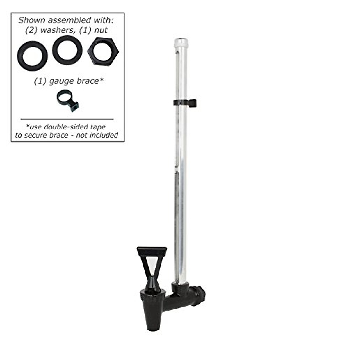 Tru-View 13" Water Level View Spigot for Crown BERKEY Water Purification System