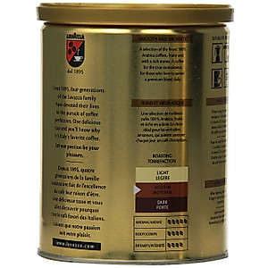 Lavazza Qualita Oro Ground Coffee, 8oz Cans (Pack Of 2)