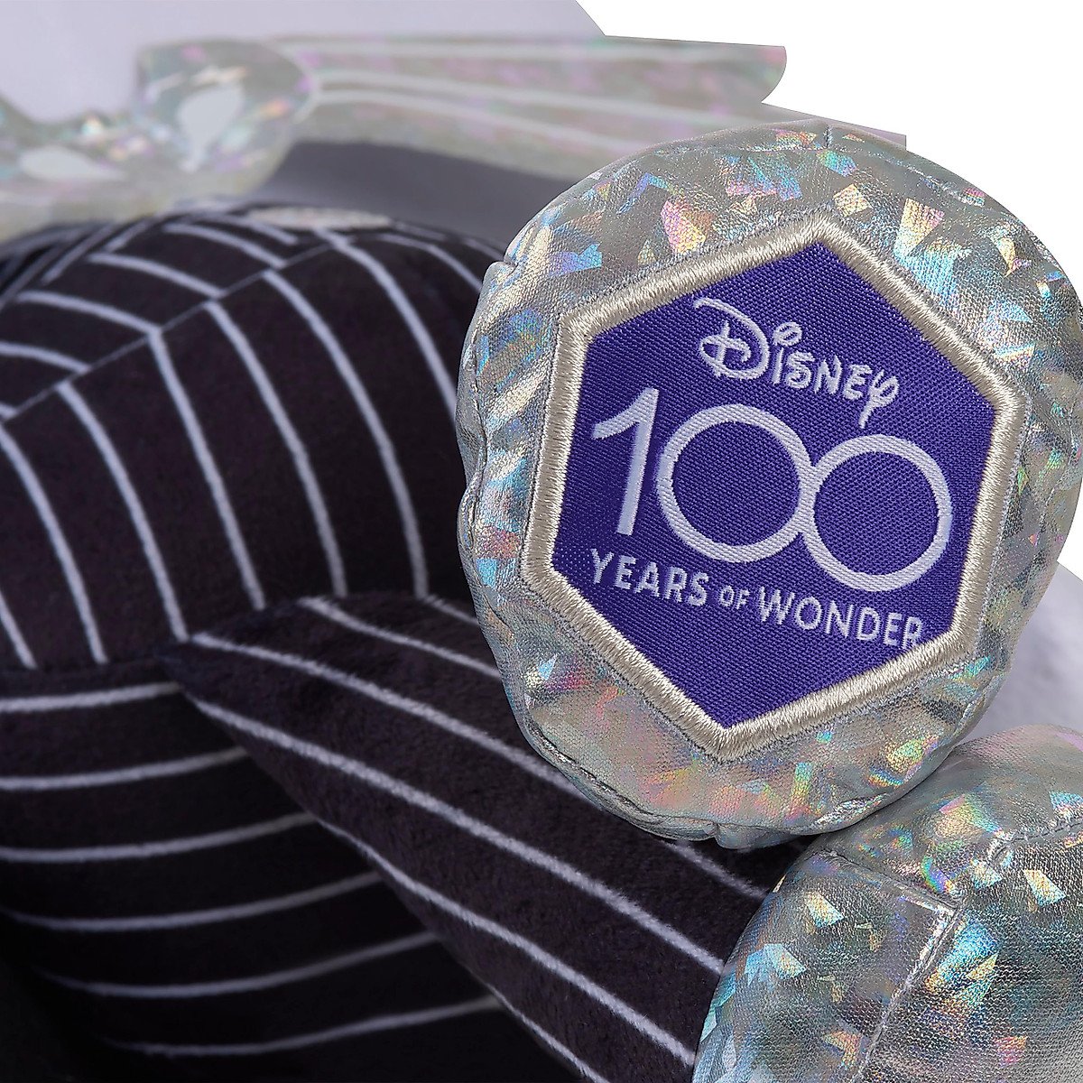 Disney100 Years of Wonder 17-inch Jack Skellington Large Plush, Once-in-a-Lifetime Exclusive, Kids Toys for Ages 2 Up by Just Play