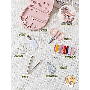 Artxfovy 100 pcs Embroidery Floss Cross Stitch Threads String Kit with Tool Accessories for Cross Stitch Threads, Bracelet Yarn, Craft Floss, Aroic Embroidery Floss Set