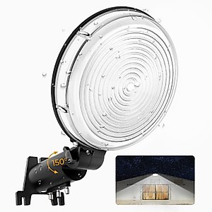 AGranTOP LED Barn Light, 12000LM Dusk to Dawn Outdoor Lighting with Photocell Adjustable Angle 100W 6500K Daylight IP66 Waterproof Street Light for Barn/Yard/Garage/Security