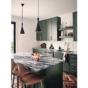 Moen Align Brushed Gold One-Handle Modern Kitchen Pulldown Faucet with Reflex Docking System and Power Clean Spray Technology, 7565BG