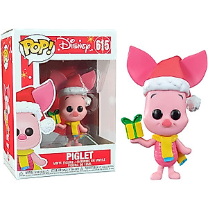 Funko 43330 POP. Vinyl Disney: Holiday-Piglet Collectible Figure, Multicolor