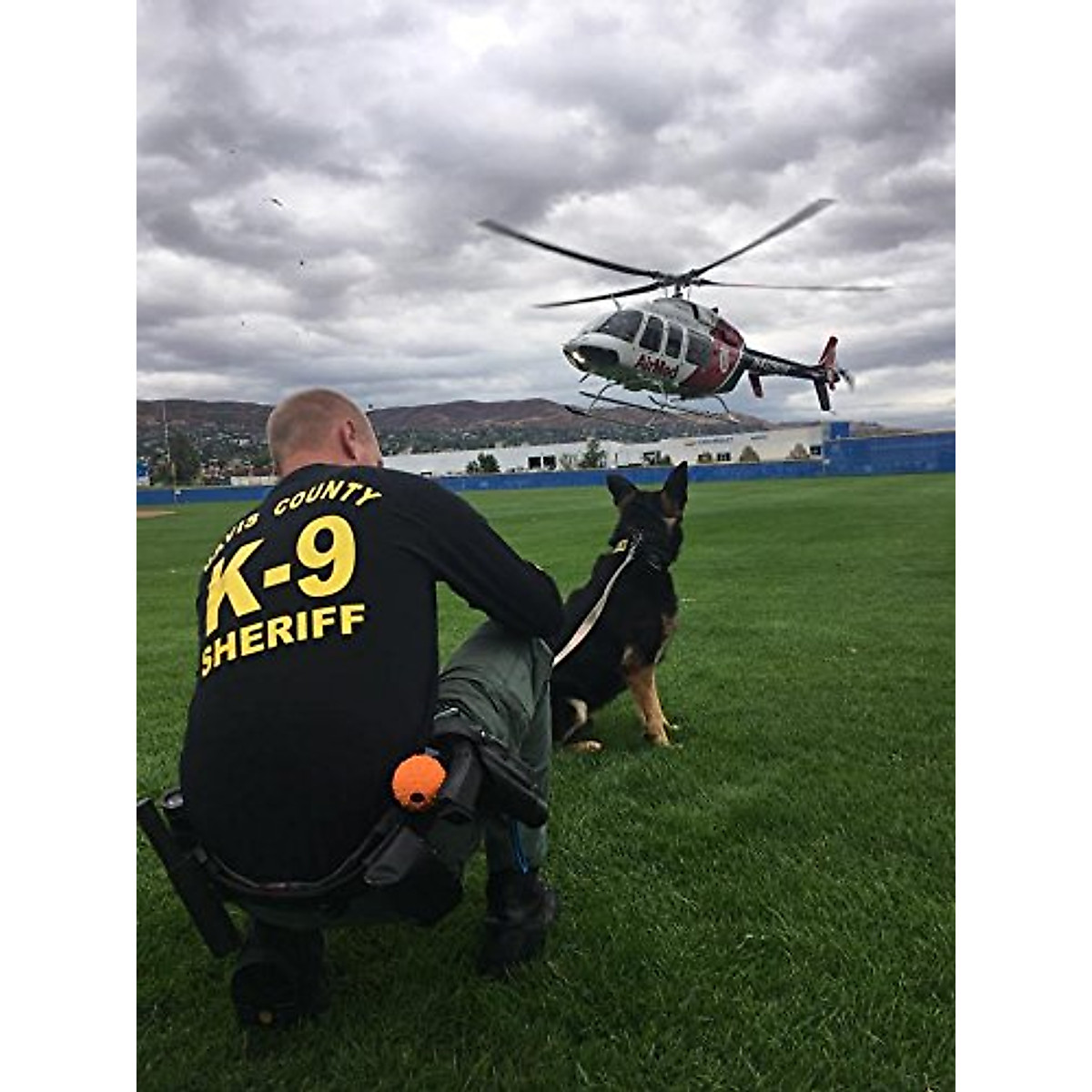 The Nero Ball Classic TM - K-9 Ball On a Rope Reward and Exercise Toy - Police K-9 - Schutzhund