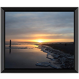 Uzifa 11x14 Picture Frame Photo Poster Frame Picture Frames 11x14- Safety high transparent PC sheet NON GLASS without Mat for Display Certificate as Wall Mount Frame V21114G – BLACK