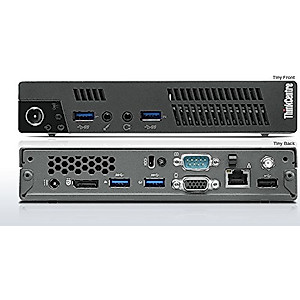 Refurbished: Lenovo M92 Tiny Intel Core i5-3470T 2.90 GHz, 8GB, 512GB SSD, Win 10 Pro (Renewed)