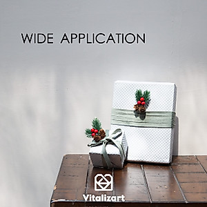 Vitalizart Dusty Green Velvet Ribbon Set 3/8" x 15 Yd Wooden Spool Fabric Trim 3 Rolls * 5 Yd for Christmas Wreath Decoration Handmade Craft Ornaments Gift Wrapping & Bow Making