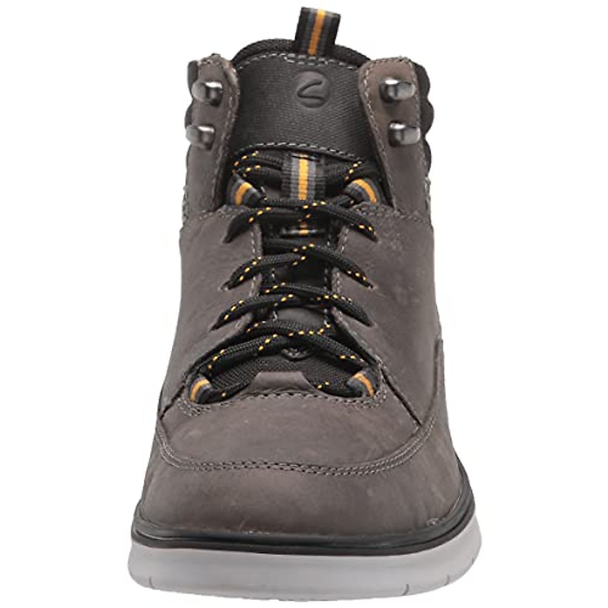 Clarks Men's Braxin Hiker Waterproof Ankle Boot, Grey Leather, 11