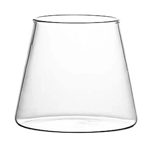 RYUHYF Fujiyama glasses, Japanese water glasses, water glasses, whisky glasses, beer glasses, breakfast milk glasses, juice glasses, beverage glasses, tea cups,set of 1 (Medium size-350ml)