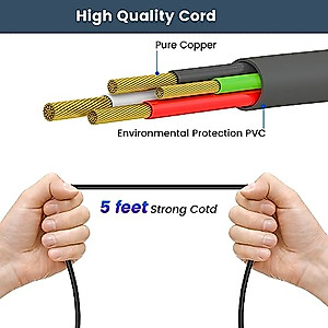 Charger for Remington Beard Trimmer Compatible with Remington PG6025 PG6060 PG6020 MB2500 WPG250 SCC100 PG525 Clipper Power Cord Adapter