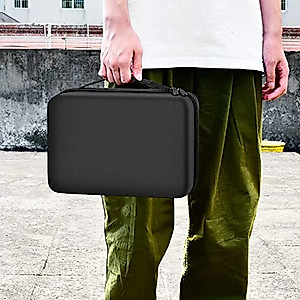 ALKOO Knife Display Case for Pocket Knifes, Knives Displaying Storage Box and Carrying Organizer Holds up to 44+ Folding Knife for Survival, Tactical, Outdoor, EDC Mini Knife (Case Only)