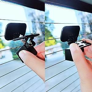 Rear Camera Holder Rear Window Bracket for Most Rear Camera Dash Cam AZDOME M550 PG17 PG19X M01 Pro M550 Max Car Rear Cam for REDTIGER F7N, CHORTAU, Kingslim, Z-Edge