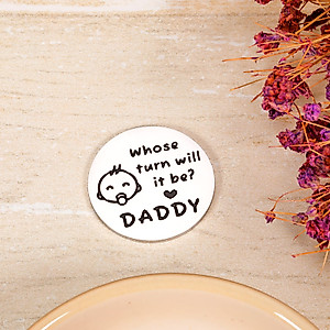 New Mommy Gifts For Men Decision Coin Dad Gifts For First Time Parents Pregnant Women Mom To Be Friends Baby Shower 1st Birthday Gifts Boy Girl Christmas Expecting Parents To Be Unique Gift