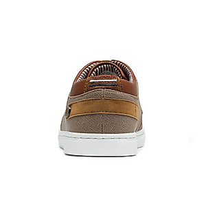 Bruno Marc Men's NY-03 Tan Fashion Oxfords Sneakers Business Classic Casual Dress Shoes Size 14 M US
