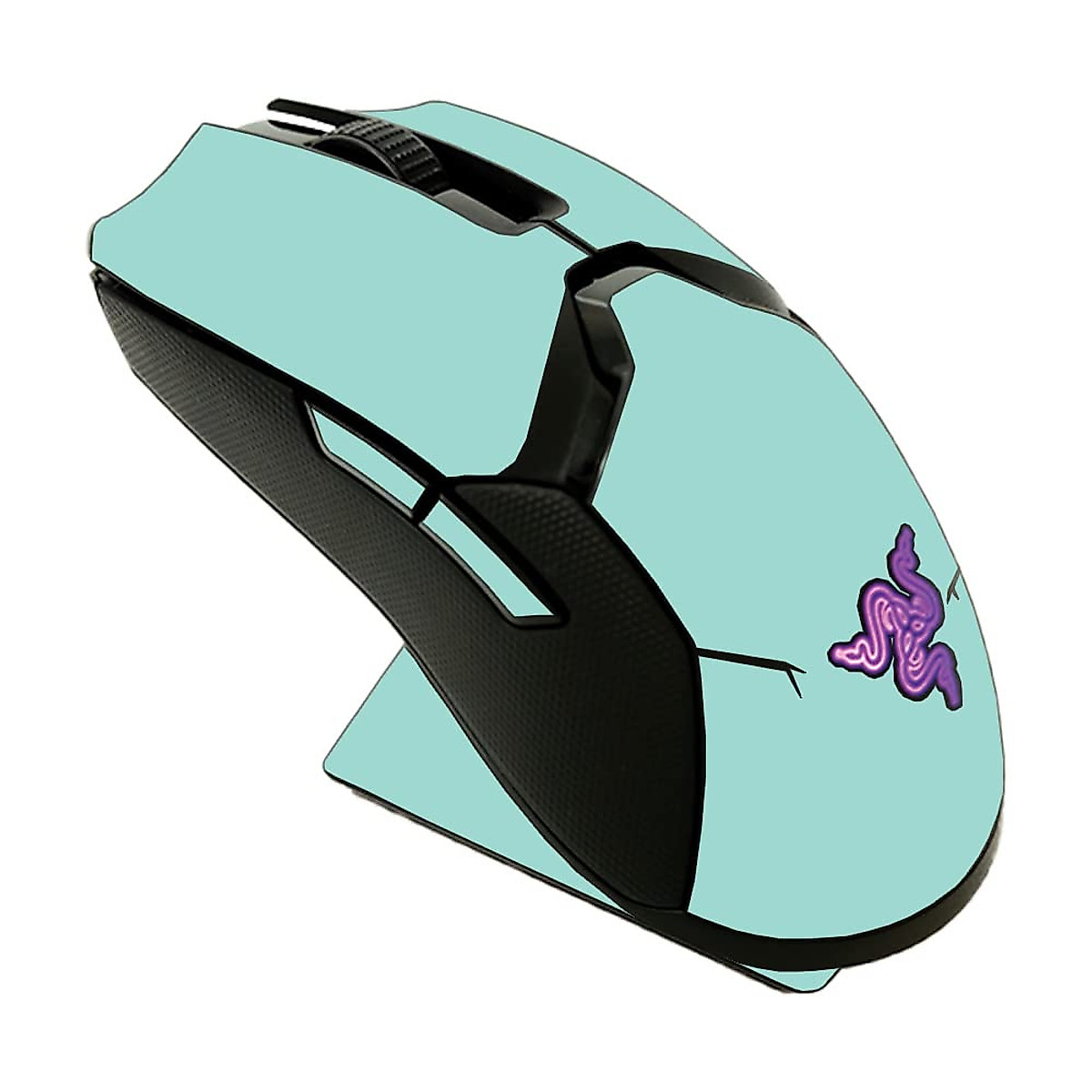 MightySkins Skin Compatible with Razer Viper Ultimate - Solid Seafoam | Protective, Durable, and Unique Vinyl Decal wrap Cover | Easy to Apply, Remove, and Change Styles | Made in The USA
