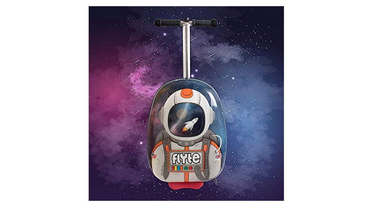 FLYTE Scooter Suitcase - 2-in-1 Kids Luggage
