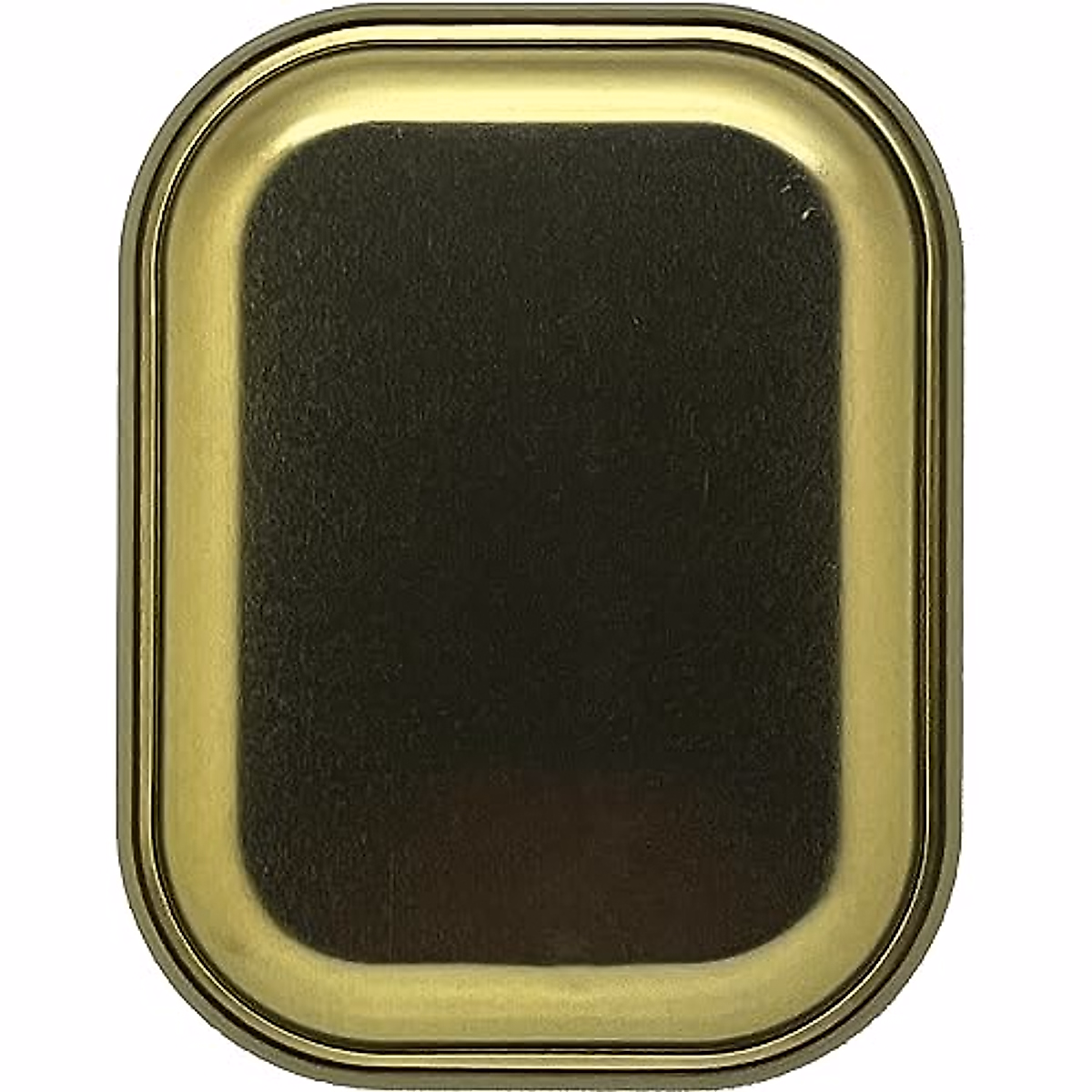 Long Neck Supply Rolling Tray - Durable 7" x 5.5" Smoking Apple Metal Cigarette Rolling Tray/Ashtray for Papers and Wraps - Roll with Style and No More Spills