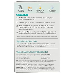 Namaste Foods Organic Gluten Free Devil's Food Cake, 13 Ounces – Allergen Free