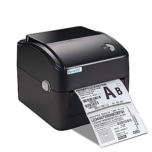 VRETTI Shipping Label Printer, Thermal Label Printer for Shipping Packages, 4x6 Barcode Label Printer Compatible with Windows & Mac System, Label Maker Machine for Small Business UPS Ebay Amazon label