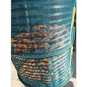 Foldable Drying Net for Vegetables, Fish, and Dehydrated Goods, Multi-tiered Food Drying Net, Versatile Drying Rack, Windproof Design, Zipper Closure for Insect Protection (Dark green, Triple Layer)