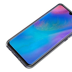 MaiJin Case for Huawei P30 Lite/Nova 4E (6.15 inch) Soft TPU Rubber Gel Bumper Transparent Back Cover