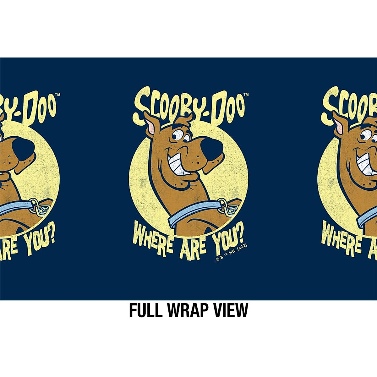 Scooby Doo! OFFICIAL Where Are You 18 oz Insulated Water Bottle, Leak Resistant, Vacuum Insulated Stainless Steel with 2-in-1 Loop Cap