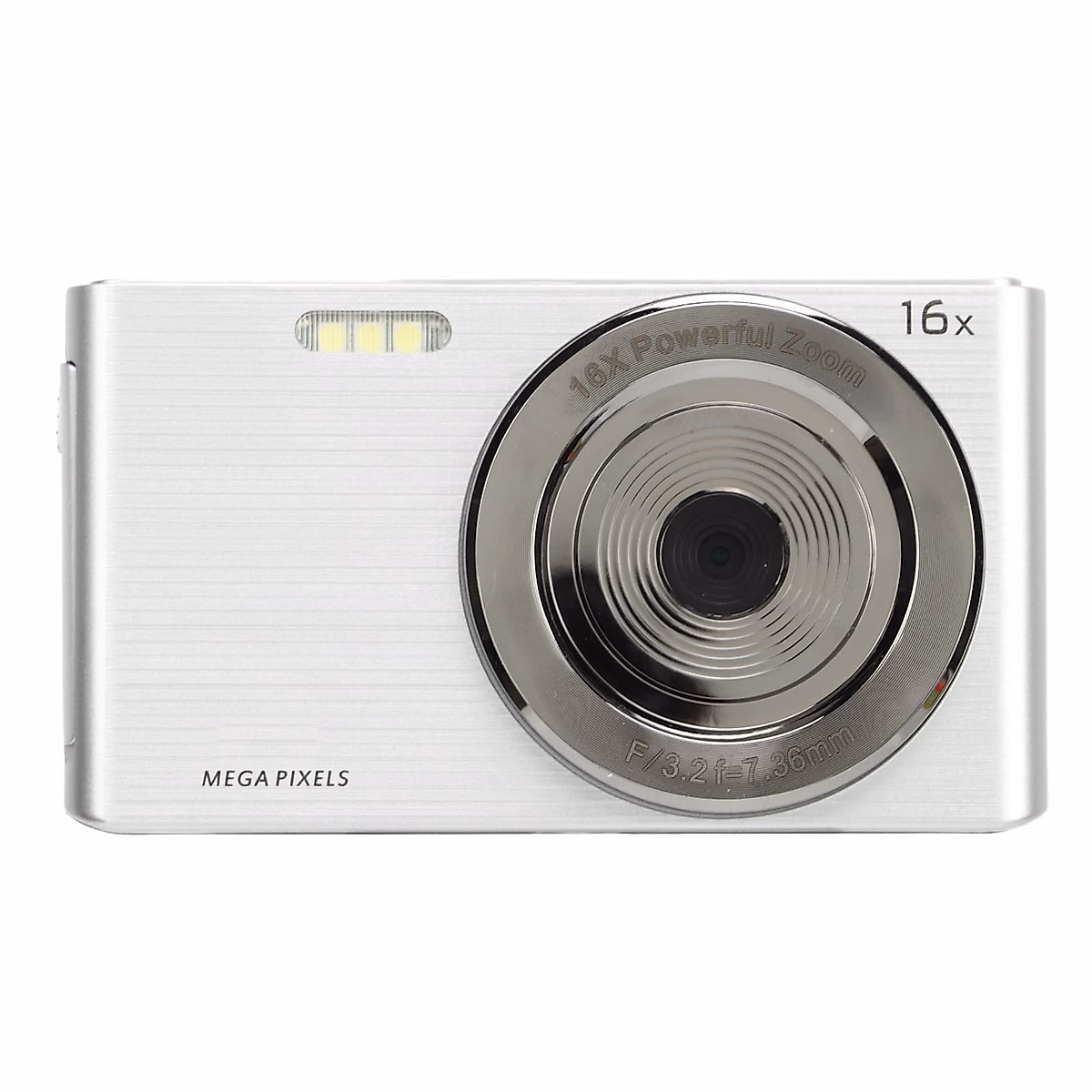 44MP Digital Camera 1080P 16X Zoom, 2.4 Inch Screen, Rechargeable, Support 128GB, Light and Portable