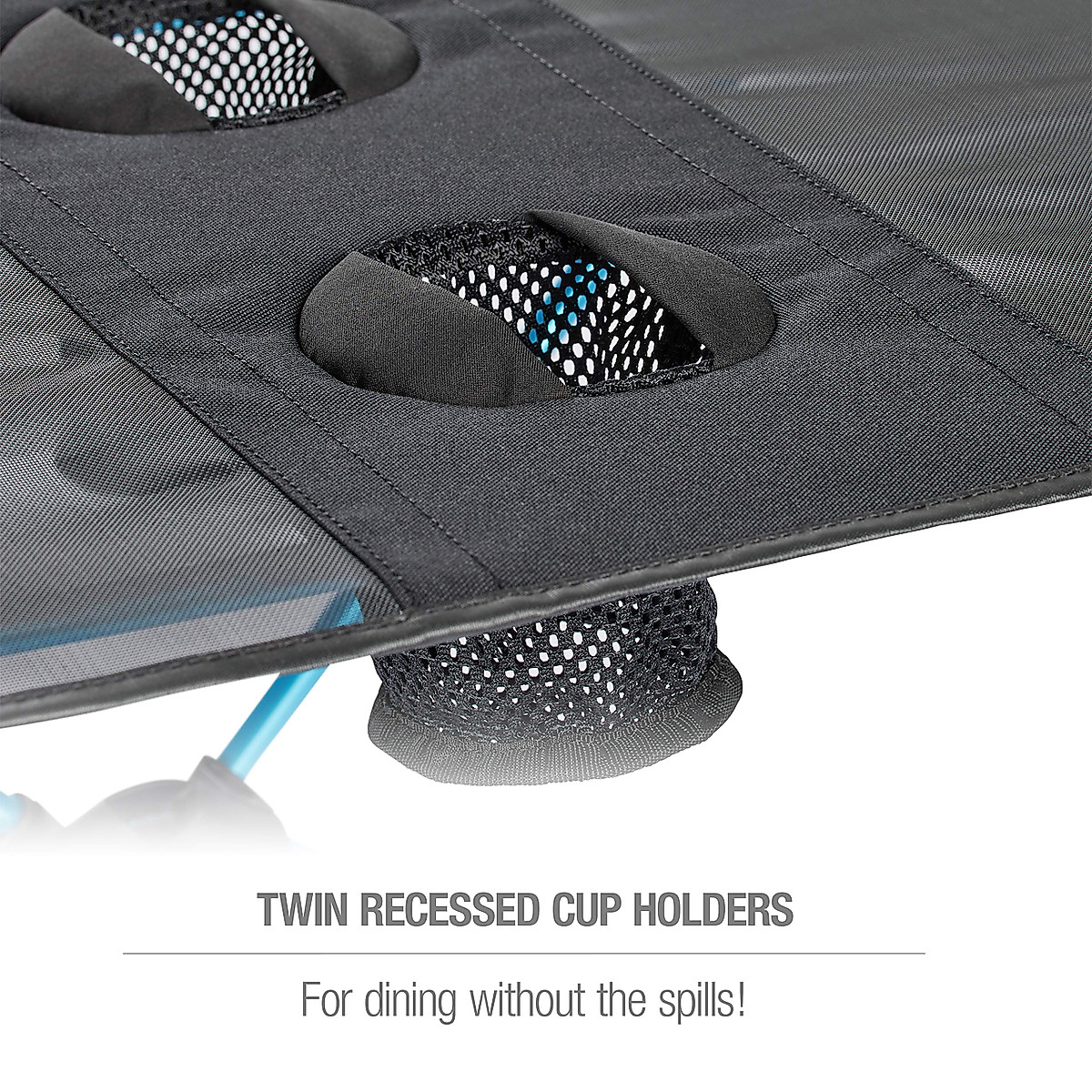 Helinox Table One Lightweight, Collapsible, Portable, Outdoor Camping Table, Black