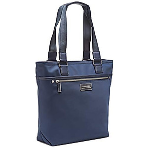 Calvin Klein Sussex Nylon North/South Tote, Navy