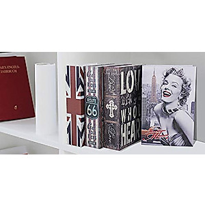 Diversion Book Safe Storage Box (Size 9.5"×6.2"×2.2") With Security Combination Lock, Dictionary Secret Hidden Safe (Butterfly - Combination Lock)
