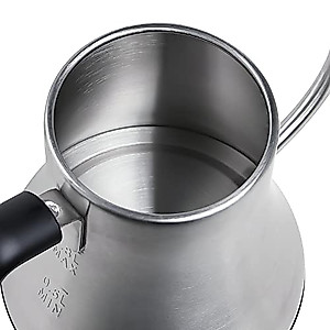 Homtone Gooseneck Electric Kettle, Coffee Pour Over Kettle, Temp Control Tea Kettle, Stainless Steel kettle with 6 Variable Presets, Auto Shutoff, 0.8L