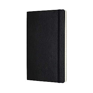 Moleskine PRO Notebook, Soft Cover, Large (5" x 8.25") Professional Project Planning, Black, 192 Pages