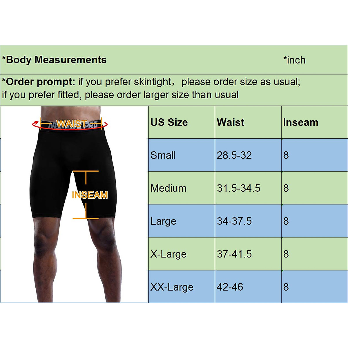 NELEUS Men's 3 Pack Athletic Compression Short,6028,Black,US M,EU L