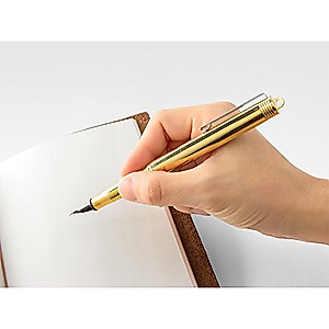 Traveler's company Brass Fountain Pen