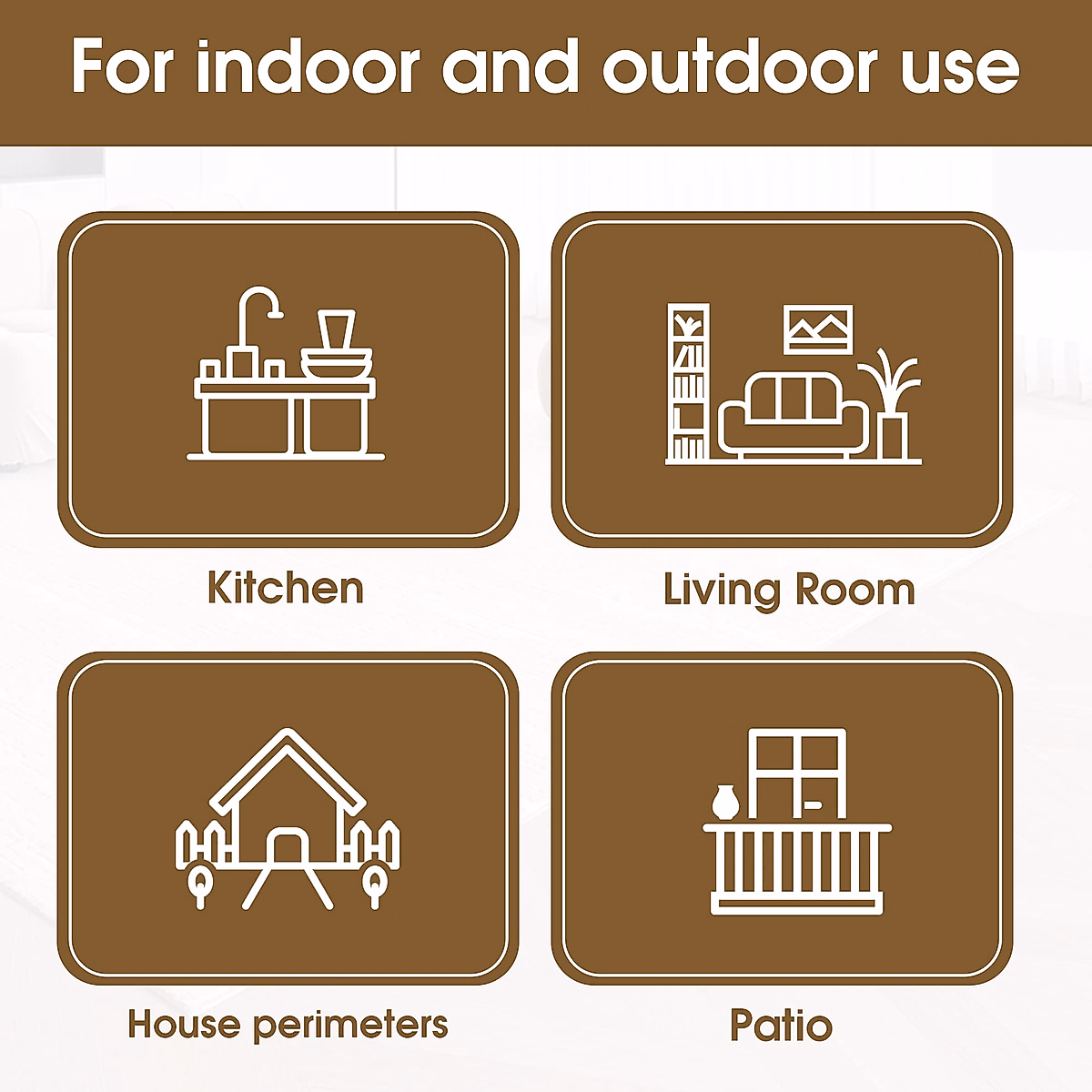 BugPursuit -Cockroach Killer Natural Spray for Home and Kitchen -100% Proven Effective - USDA Biobased Certified - Indoor and Outdoor Use Safe - Plant Based Formula-Non Staining-Child and Pet Safe