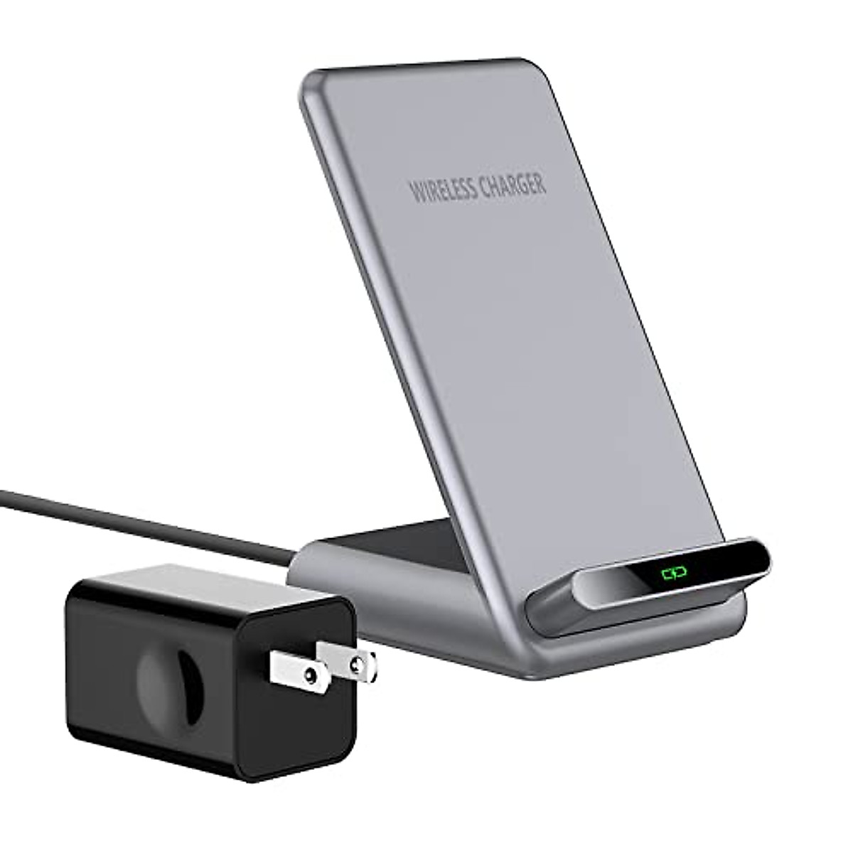 yootech 7.5W/10W/15W Fast Wireless Charger,Wireless Charging Stand with Quick Adapter Compatible with iPhone 14/14 Plus/14 Pro/14 Pro Max/13/SE 2022/12,15W LG V35,10W Galaxy S21/S20/S10,Pixel 3/4XL