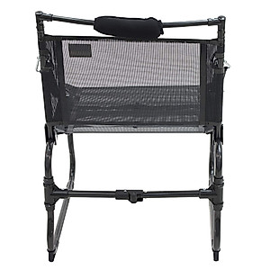 Rio Gear 15.5" Seat Height Compact Traveler Folding Chair with Hard Arms - Large