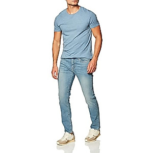 Amazon Essentials Slim Fit Jeans For Men - Light Wash, 33W x 32L
