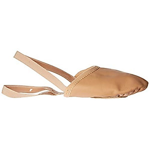 Bloch Women's Eclipse Leather, Nude, Medium