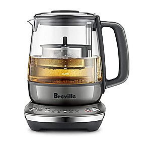 Breville BTM700SHY Tea Maker Compact, Smoked Hickory
