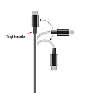 J-ZMQER 65W USB-C AC Adapter Charger Compatible with Razer Blade Stealth 13 ?RZ09-01962E12-R3U1 Cord
